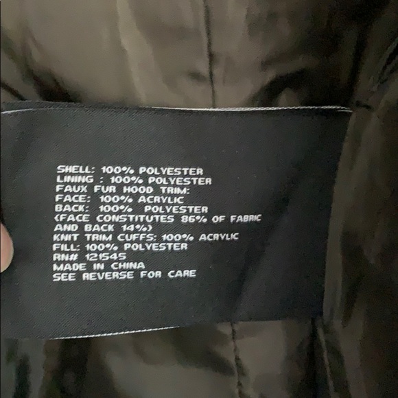 London Fog | Jackets & Coats | London Fog Puffer Jacket Moss Green Faux ...